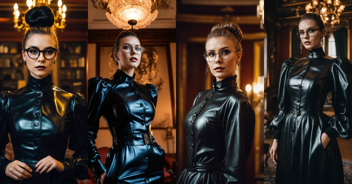 Lexica - Worm's eye view, stunning female german mistress model, strict ...