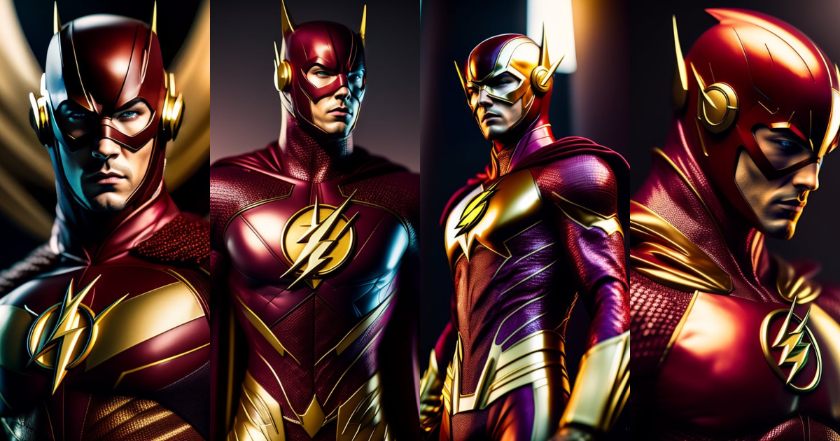 Lexica - Ultra-sharp photography of male hero, DC superheroes The Flash ...