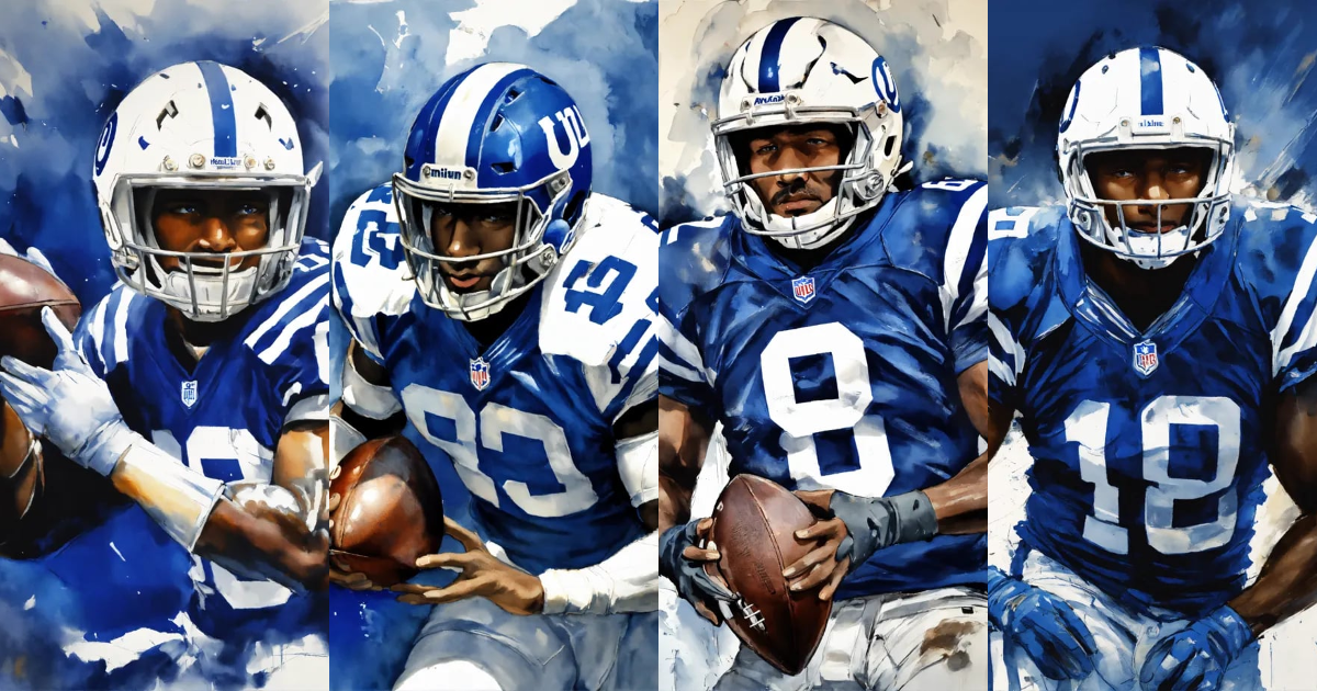 Lexica - Full Photo shot of a Indianapolis Colts, American football ...