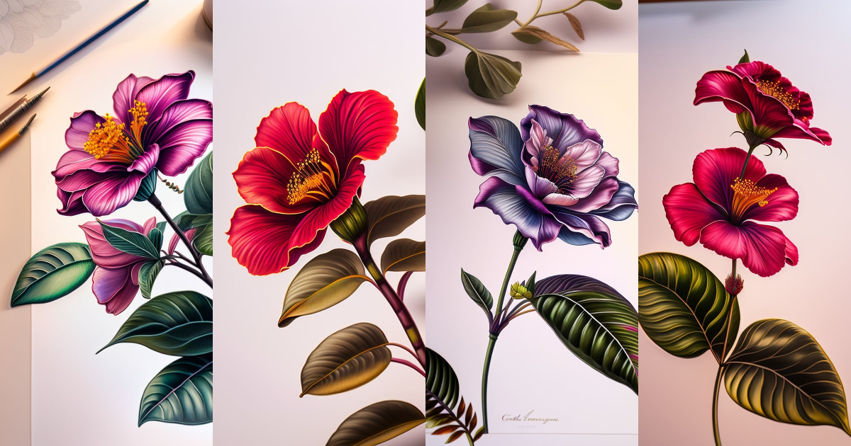 Lexica - Photorealistic Images: An exquisite ink drawing capturing the ...