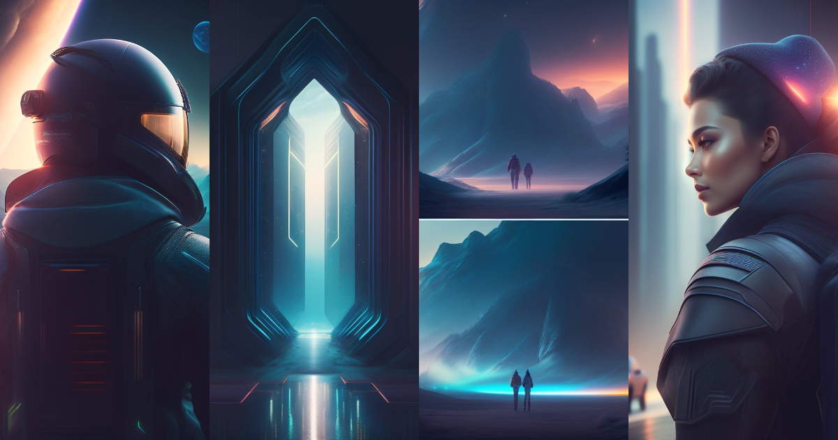 Lexica - Futuristic world, cinematic, atmosphere, soft cinematic light ...