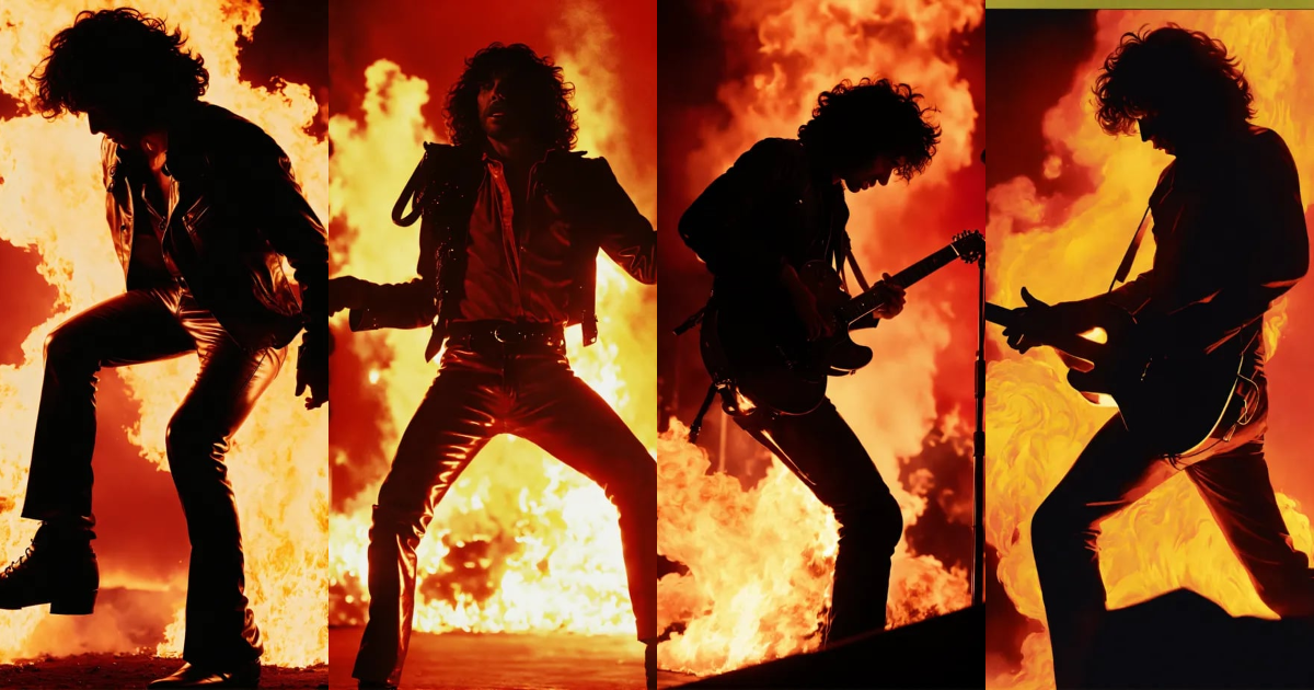 Lexica - In silhouette Jim Morrison of the Doors, his face in the ...