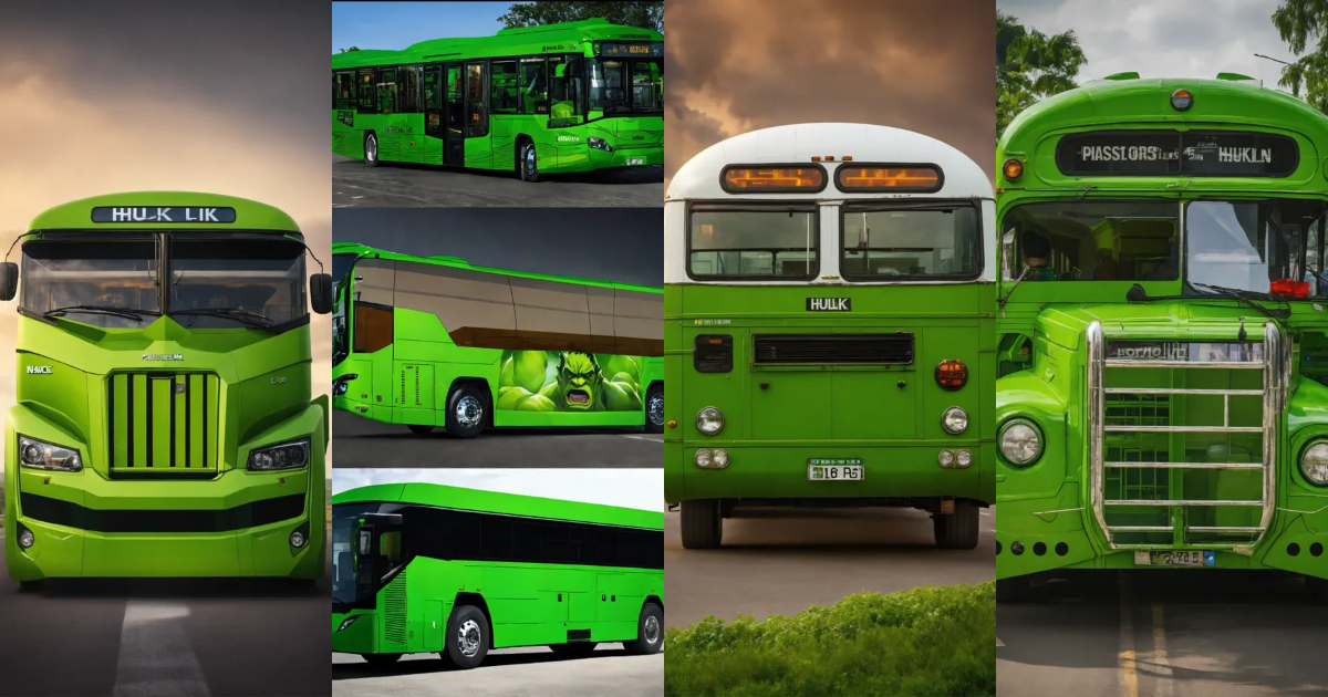 Lexica - Bus desain hulk