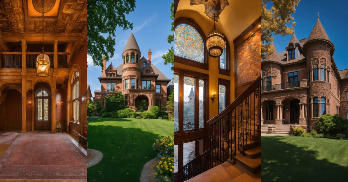 Lexica - Richardsonian Romanesque style mansion