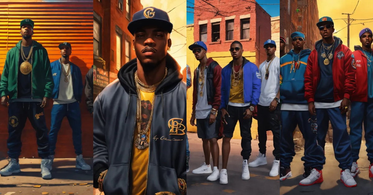 Lexica - Pop art, hyperrealist full body portrait of black rapper ...