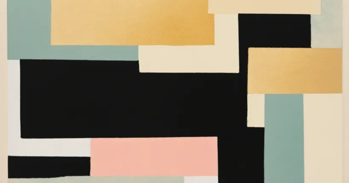 Lexica - Fragments, riso design, texture, pastels cream black