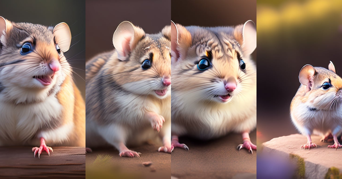 Lexica - Mia the mouse helping the trapped sparrow, with thorny ...