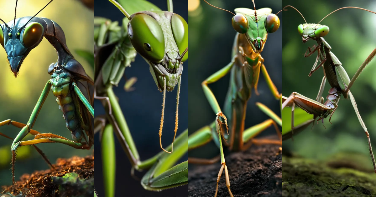 Lexica - Praying Mantis and Extraterrestrial alien grey Hybrid ...