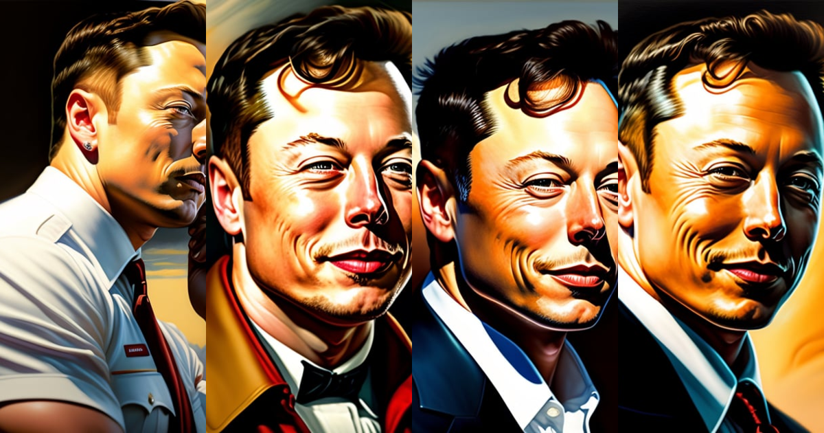 Lexica - Elon musk , high definition photo, painting by Norman Rockwell