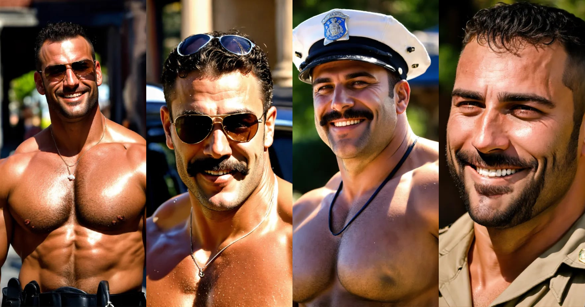 Lexica - Sweaty shiny Handsome Italian Cop from the Bronx, Joe Menano ...