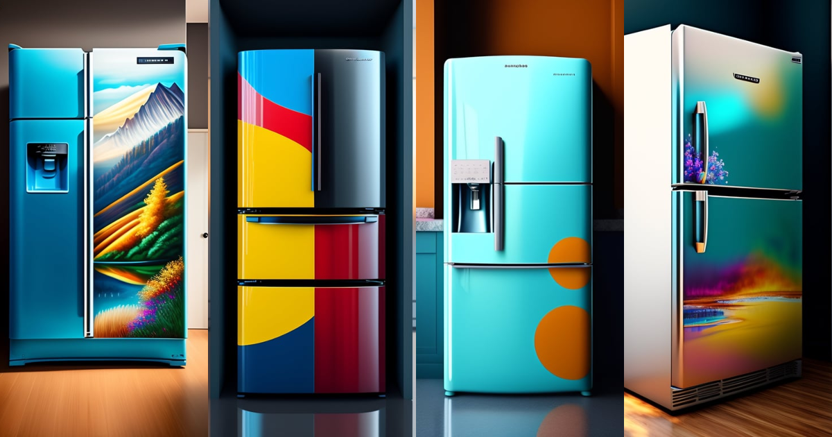 Lexica Painting Fridge