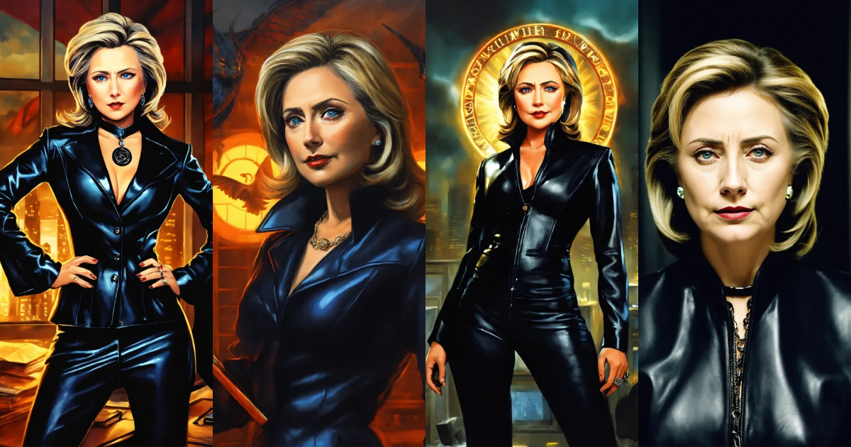 Lexica - Beautiful Extremely gorgeous hypnotic evil Hillary Clinton ...