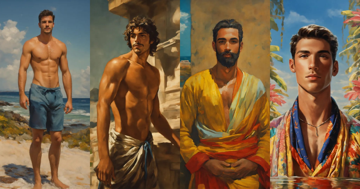 Lexica - Clean and invigorated man