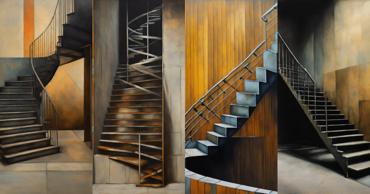 Lexica - Minimalist, abstract and realist oil painting of a close-up ...