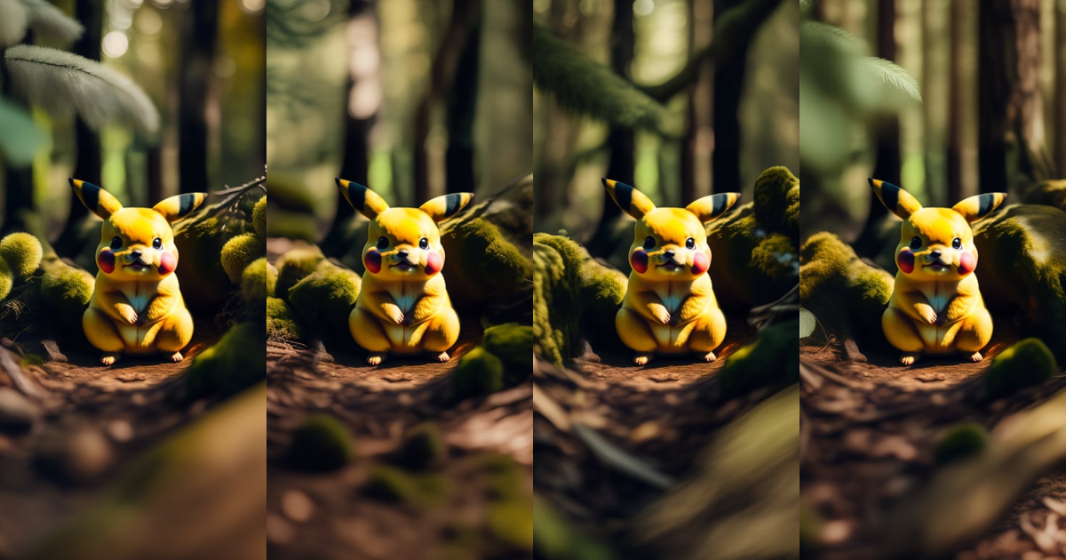 Lexica - Hyper realistic pikachu baby left in the woods,weird ...