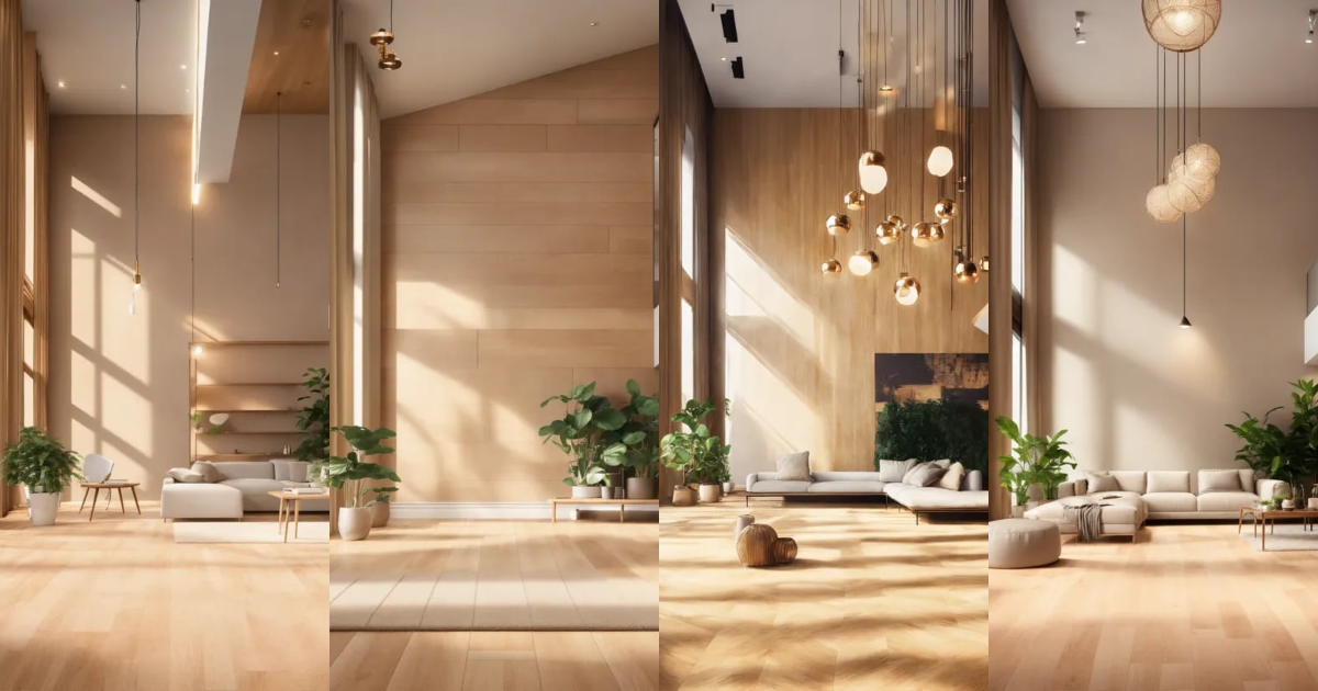 Lexica - Generate a highly realistic image of a completely empty room ...