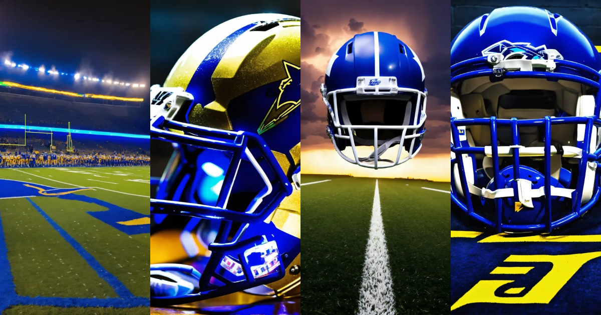 Lexica - Football game high school rivals lightning vs wild cat neon ...