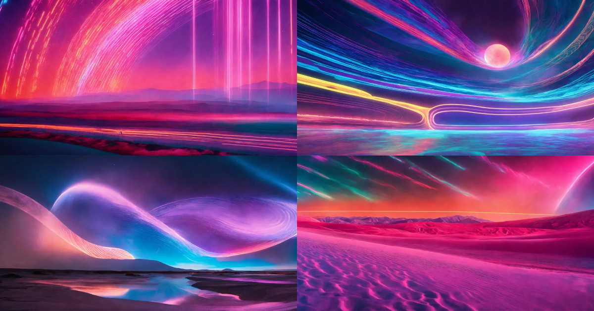 Lexica - In Psychic Waves photographs, patterns serve as calming, even ...