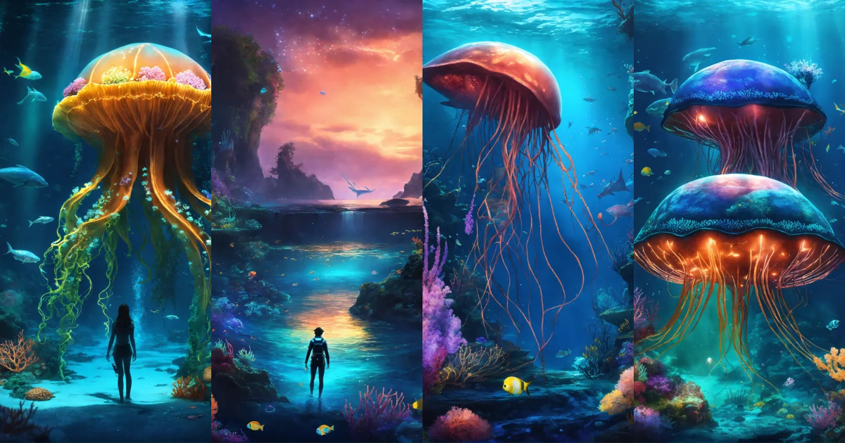 Lexica - Plunge into the eerie depths of the ocean where mysterious sea ...