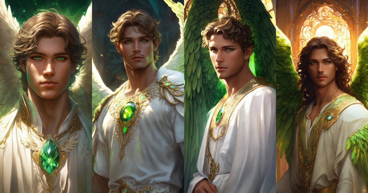 Lexica - Male angel, wings, intricate, headshot, highly detailed ...