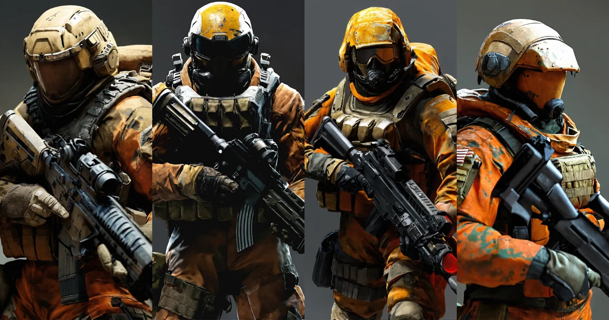 Lexica - Juggernaut from game Warface ,class Rifleman from game Warface