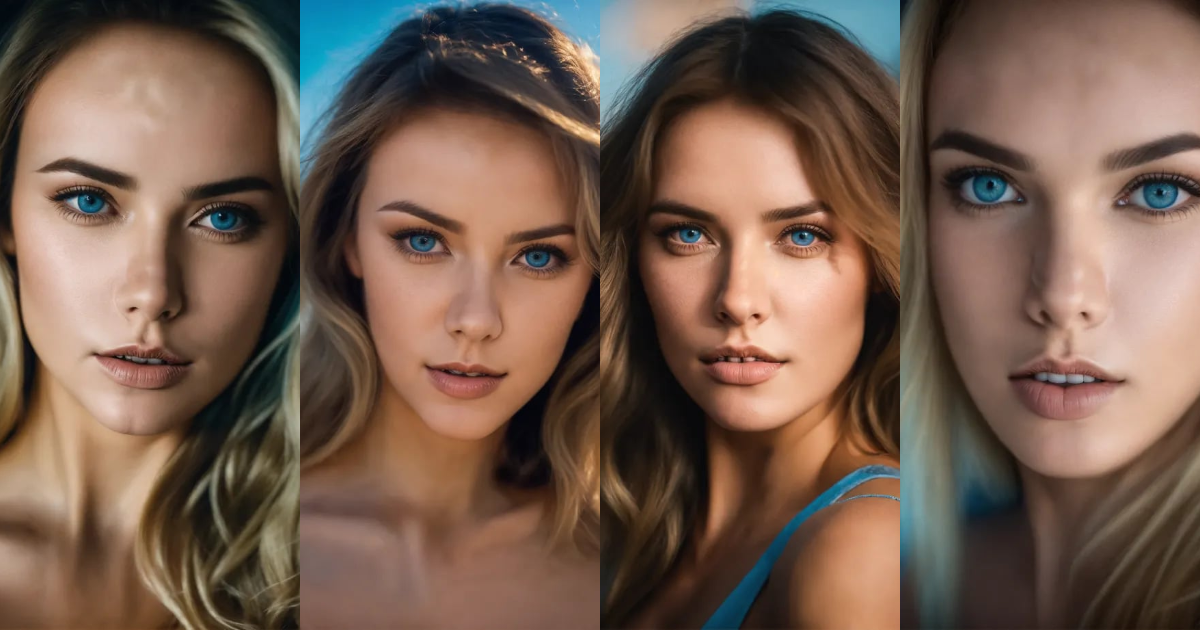 Lexica - A real photo of a 27 year woman, with perfect lips and big ...