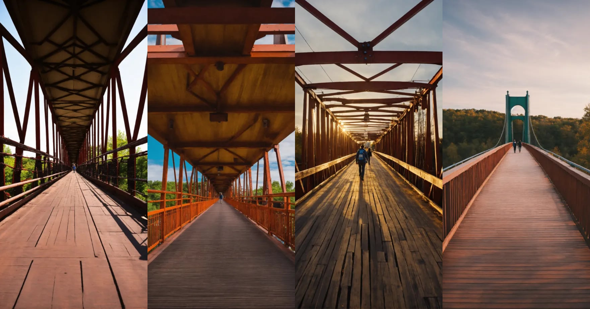 Lexica - Pov walking across hand bridge