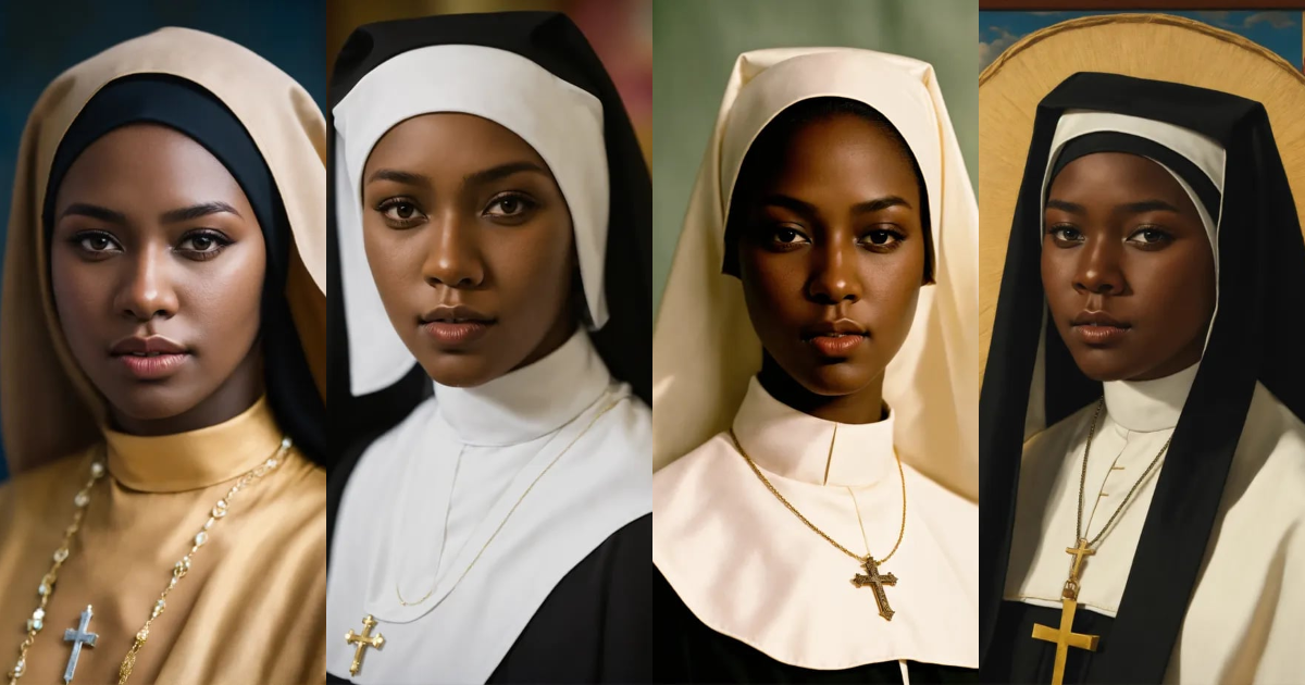 Lexica - Catholic nun 30 years old West Indian fair complexion negro ...