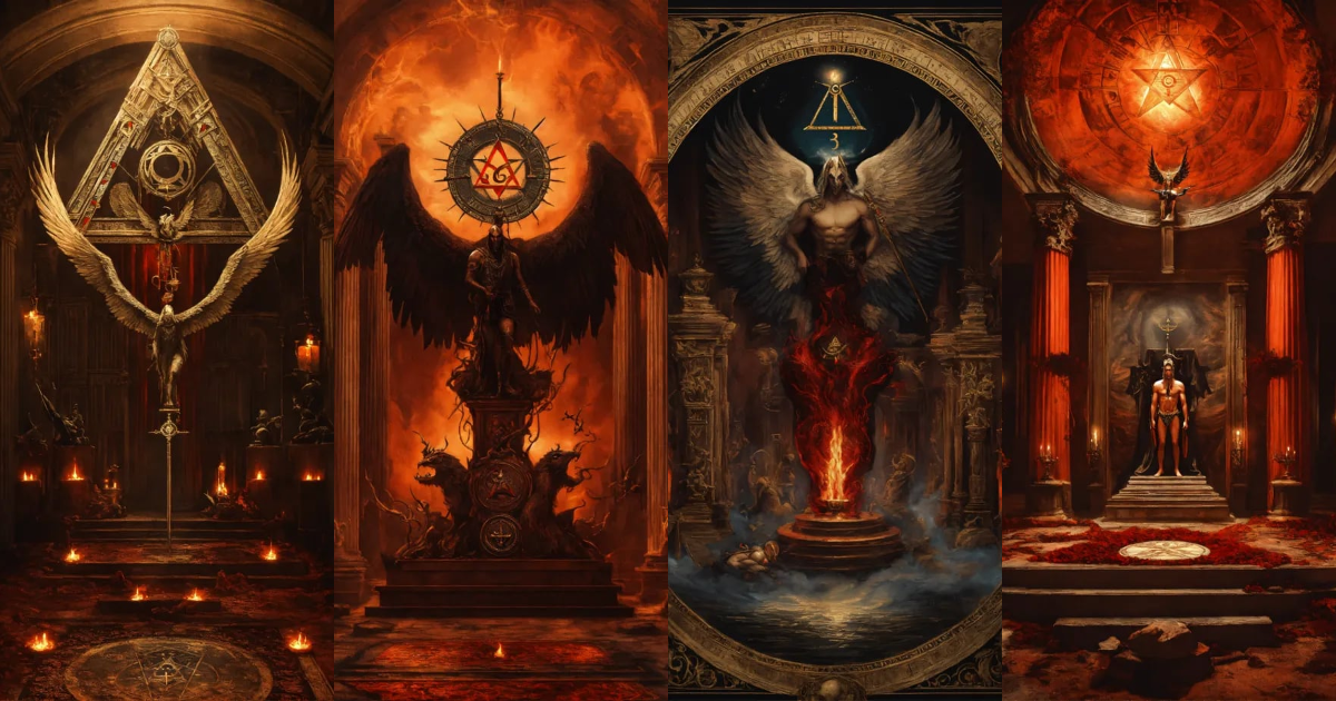 Lexica - Evil demonic 33° masonic ritual, occultic ritual, immense ...