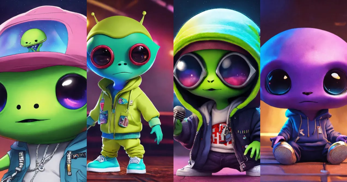 Lexica - Cute alien rapper