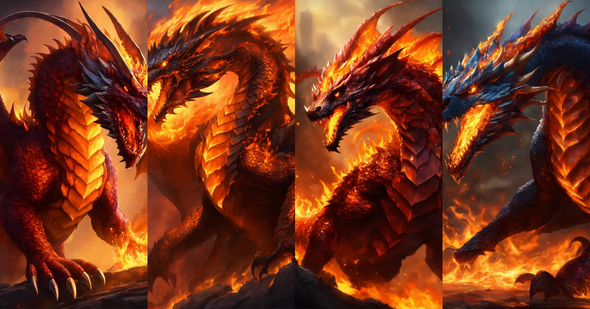 Lexica - Inferno Drakewyrm This majestic creature breathes fire and has ...