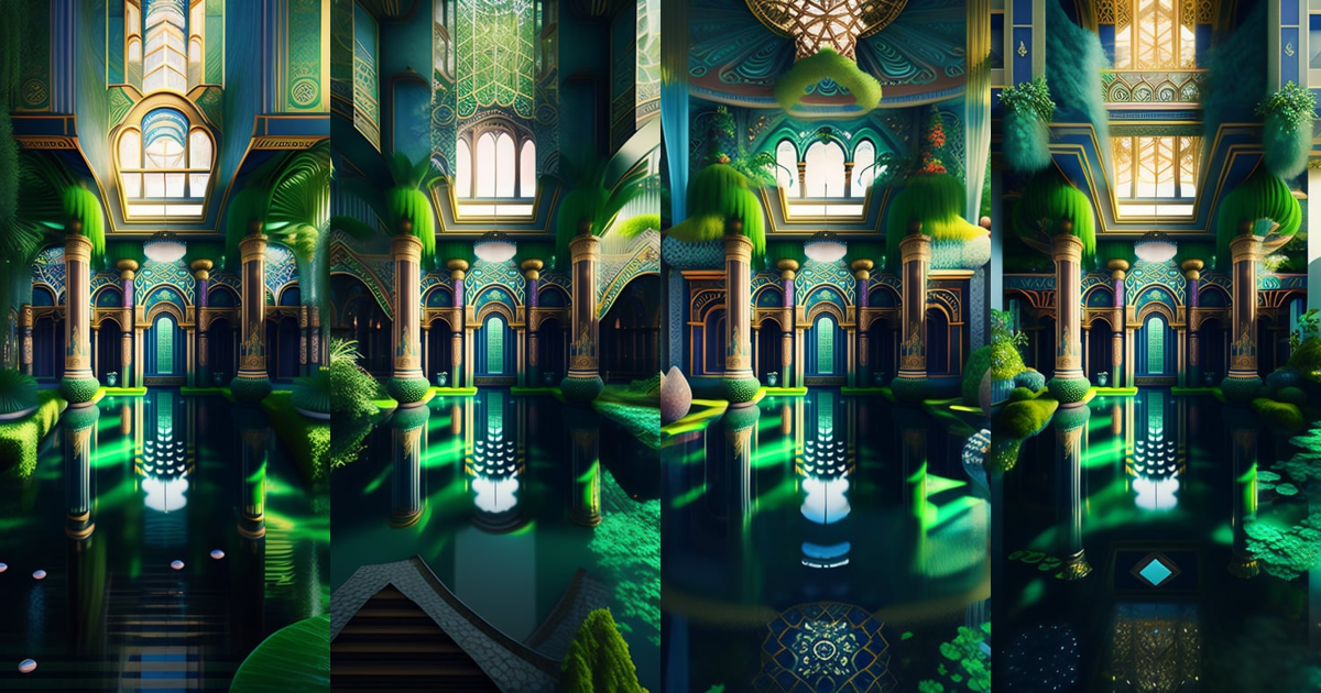 Lexica - Photoreal render, sprawling bathhouse-mansion-palace of ...