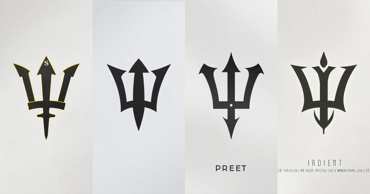 Lexica - S simple icon of a trident