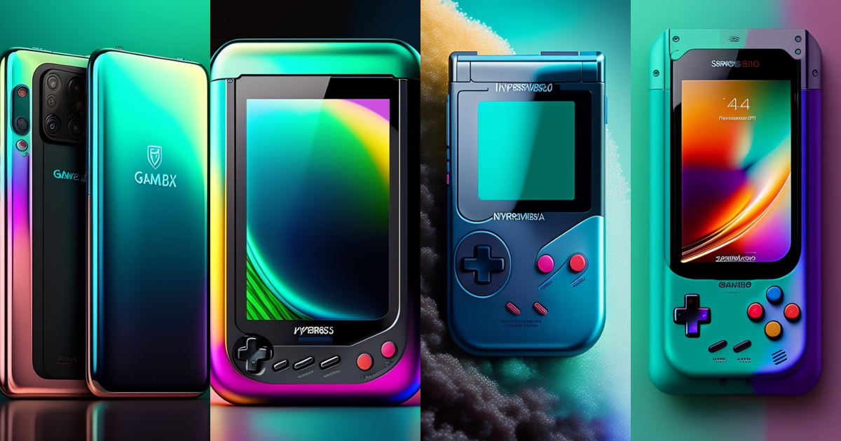 Lexica - Hyperrealistic game boy color mix with ps5. highly detailed ...