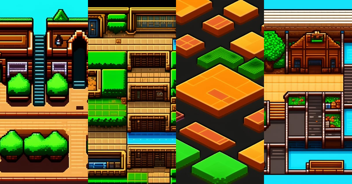 Lexica - Modern 2D pixel art tileset