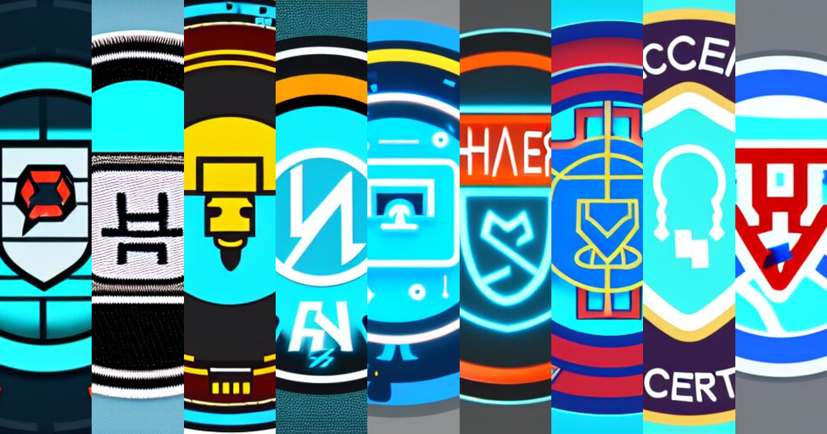 Lexica - A concept art of a hacker group cloth emblem patch, brain icon ...