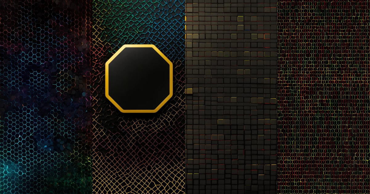 Lexica - A black tech background with hex-color #2A2A2A