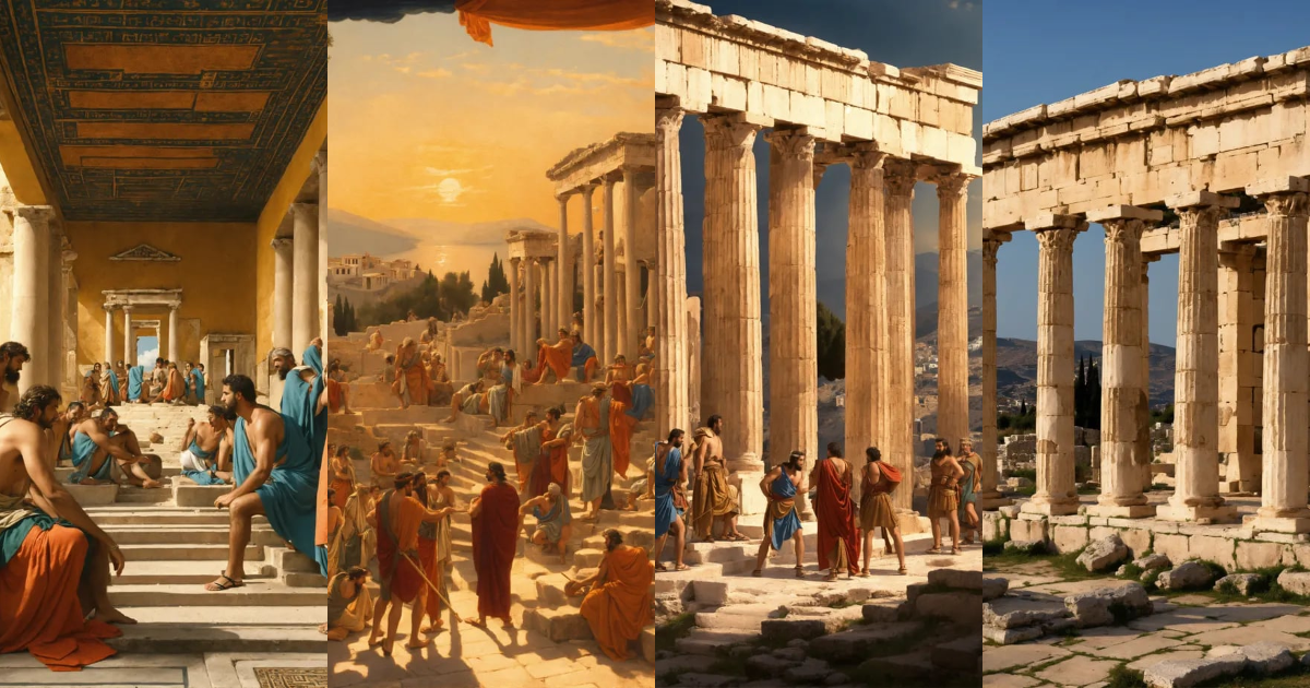 Lexica - Fierce debates on the agora during antic greece