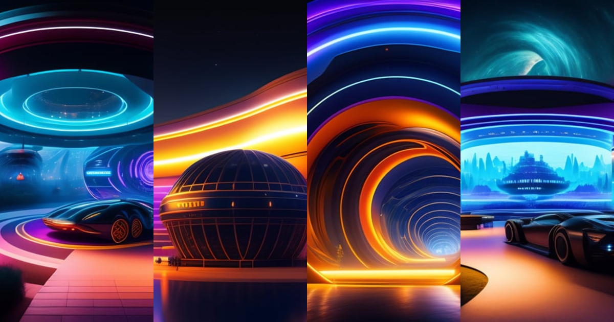 Lexica - A indoor immersive high tech theme park with single person ...