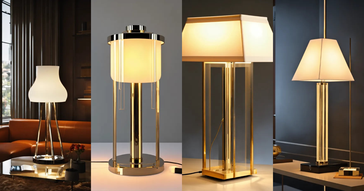 Lexica - Futuristic style classic lamp {prompt} . sleek, modern ...