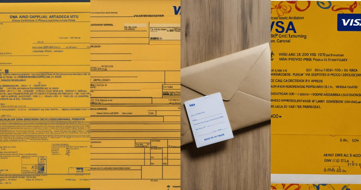 Lexica - Visa envelope parcel