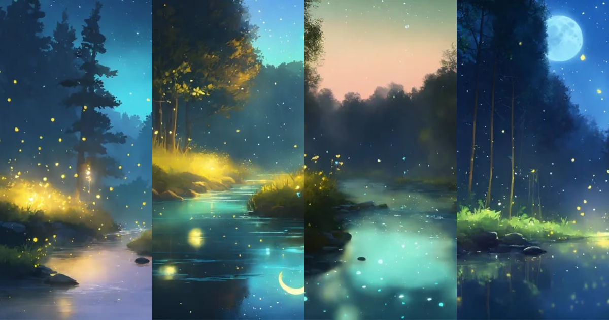 Lexica - Dream,night,landscape,sleep,trend on artstation,A serene ...