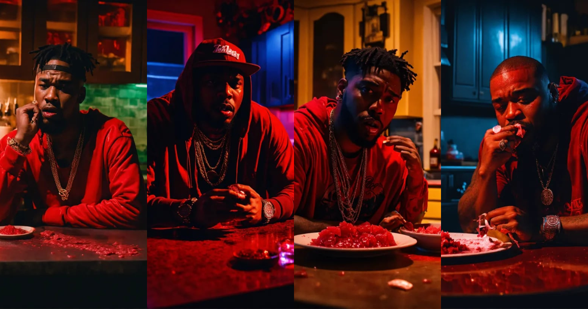 Lexica - Interior view rapper Antron Singleton "Big Lurch" mean face ...