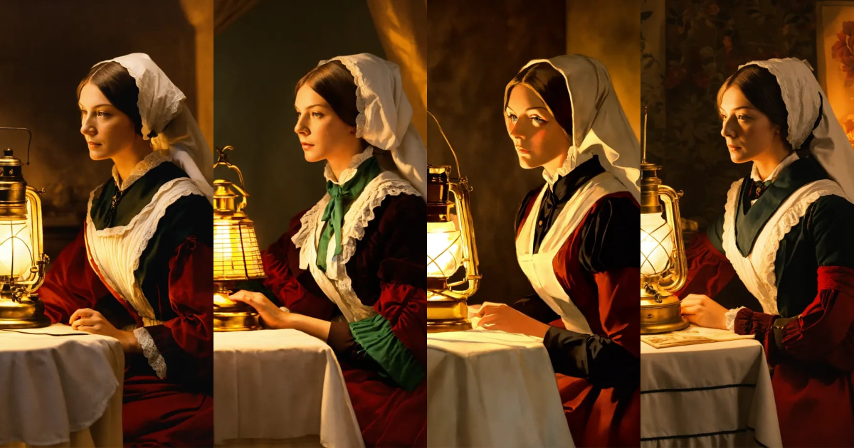Lexica - Florence nightingale, lady with the lamp