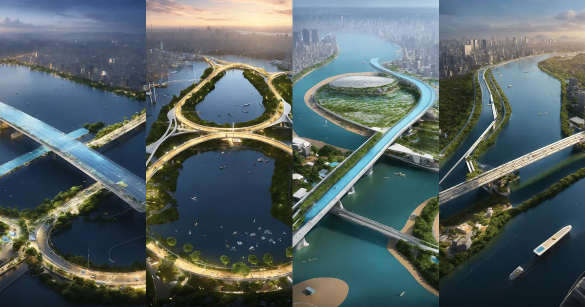 Lexica - Imagine a vision of future Tokyo in 2050 with networks of ...