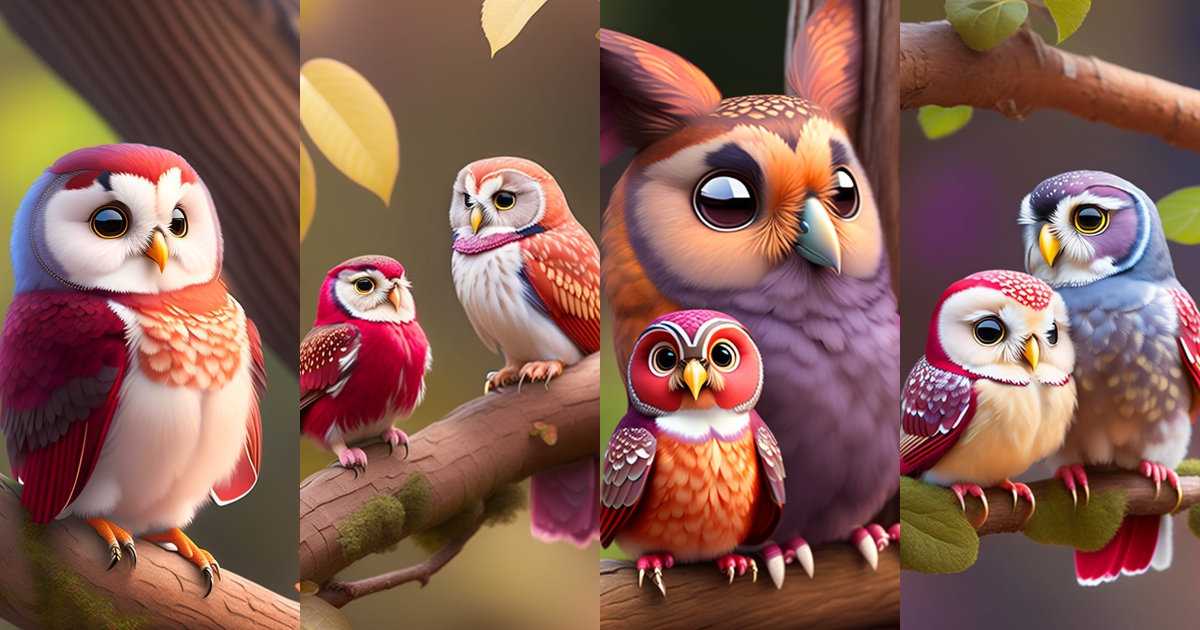 Lexica - Rabbit whose name is Ruby and Owl whose name is oliver: Ruby ...