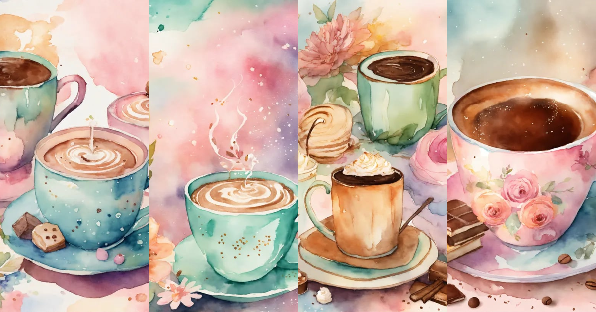 Lexica - Shabby chic dreamy mist pastel junk journals Watercolor Hot ...