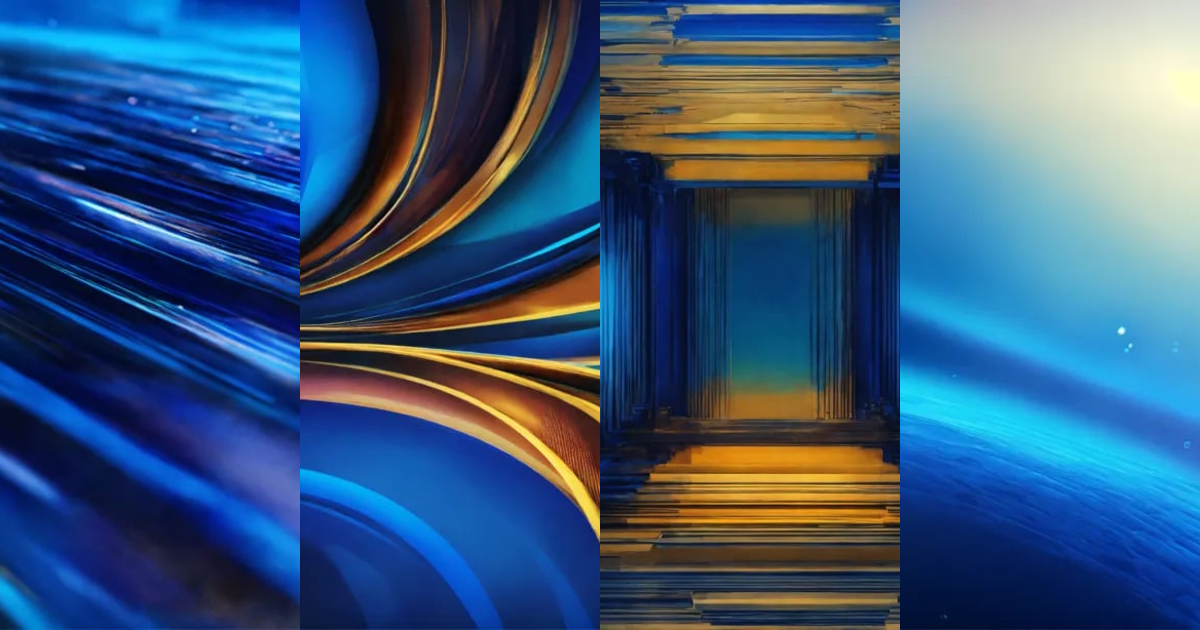 Lexica - Blue abstract background