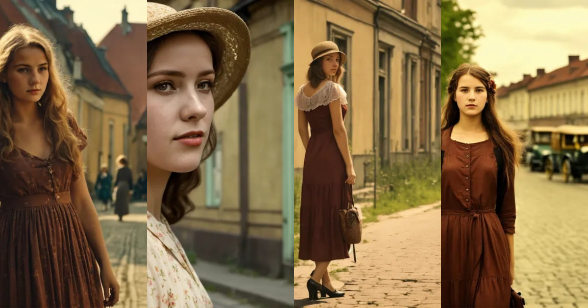 Lexica - Poland think poor woman age 20, 1920-1930 on streen in Warshaw ...