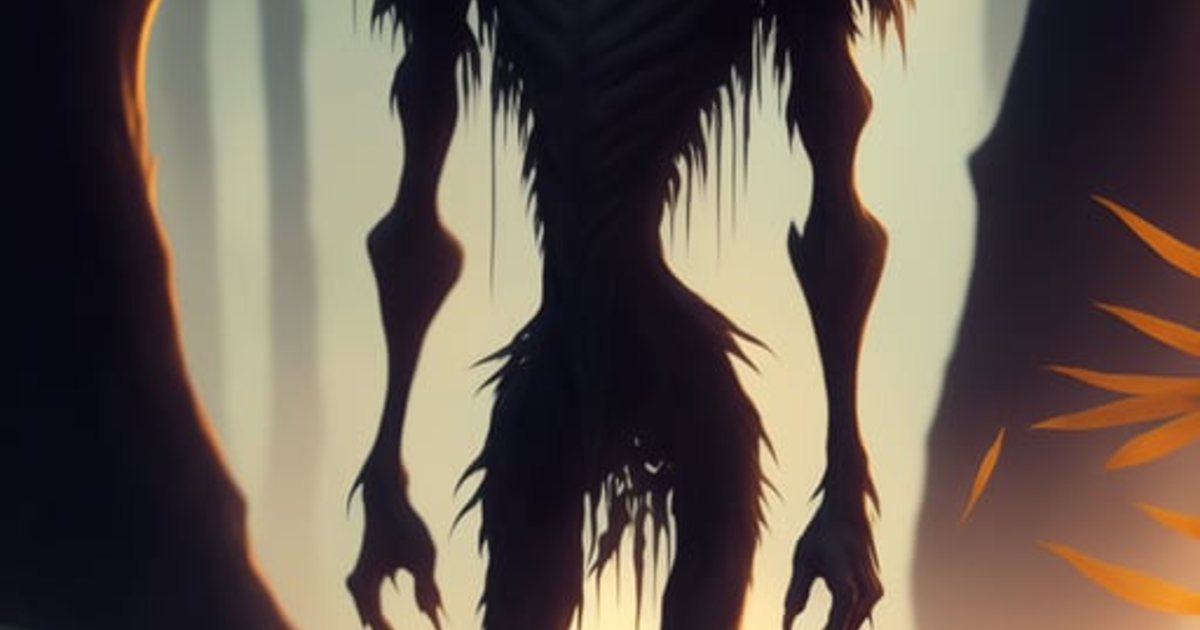 Lexica - Concept art of a mutant humanoid horror creature with long ...